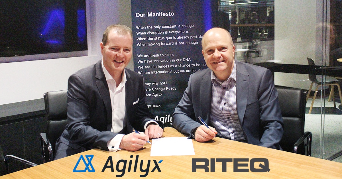 Agilyx and RITEQ Partner to Offer Best-of-Breed Solutions Worldwide