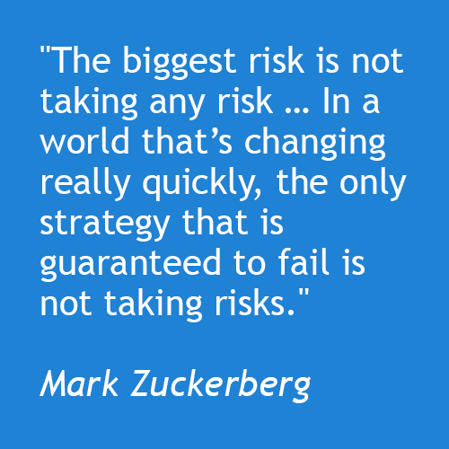 There is No Zero-Risk Option in Change
